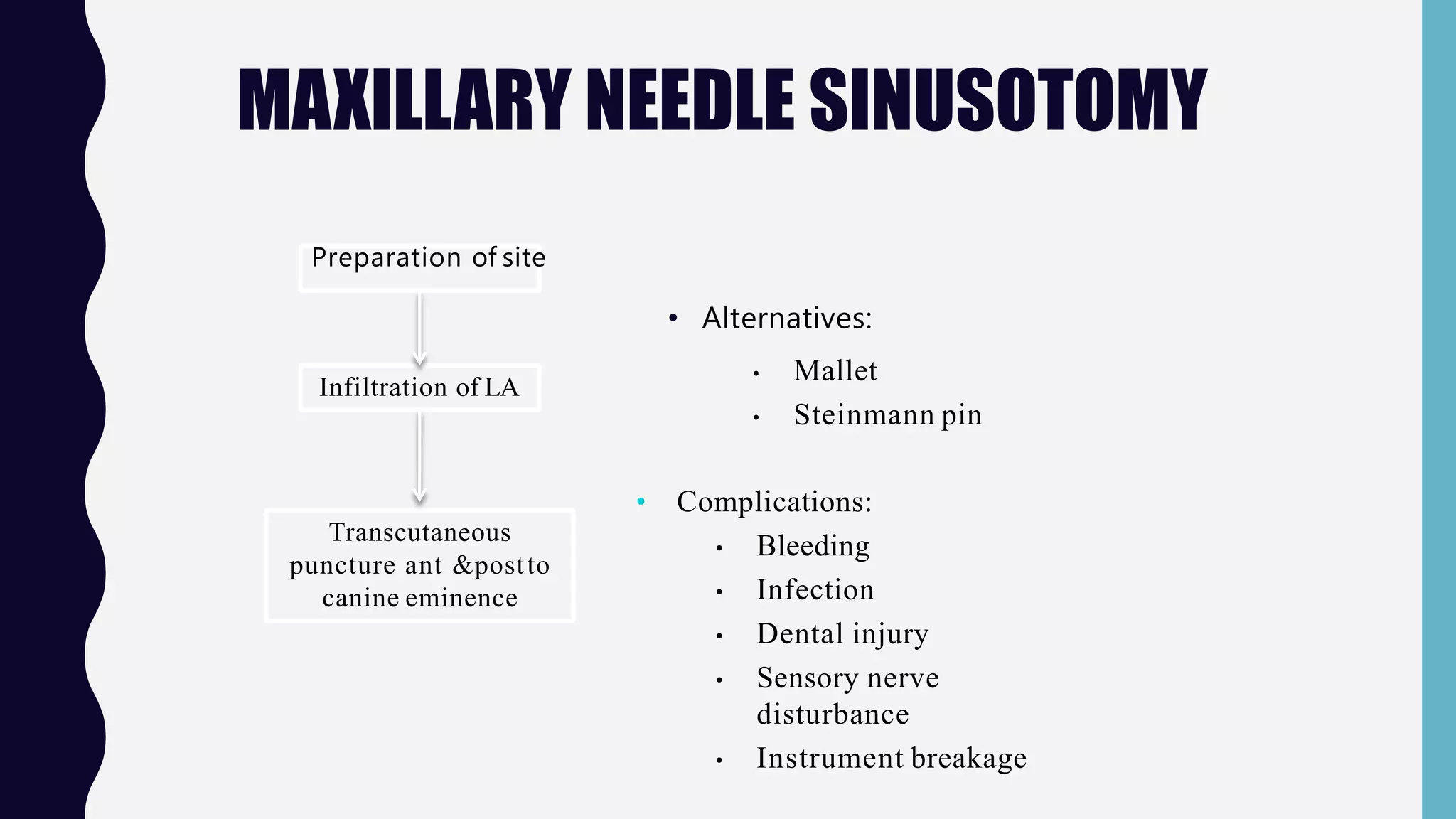 Surgical anatomy of maxillary sinus | PPTX
