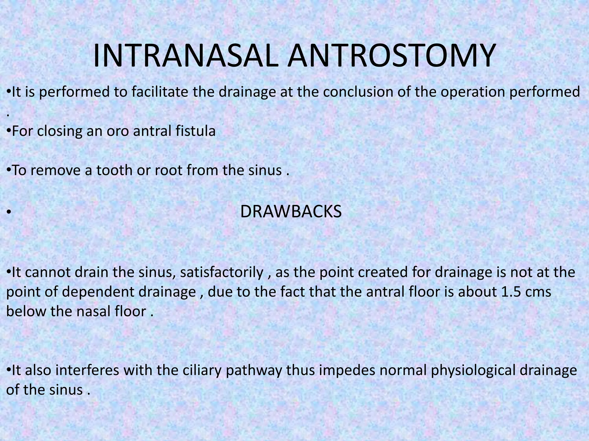 Surgical anatomy of Maxillary Sinus , Lateral wall of nose and Soft ...