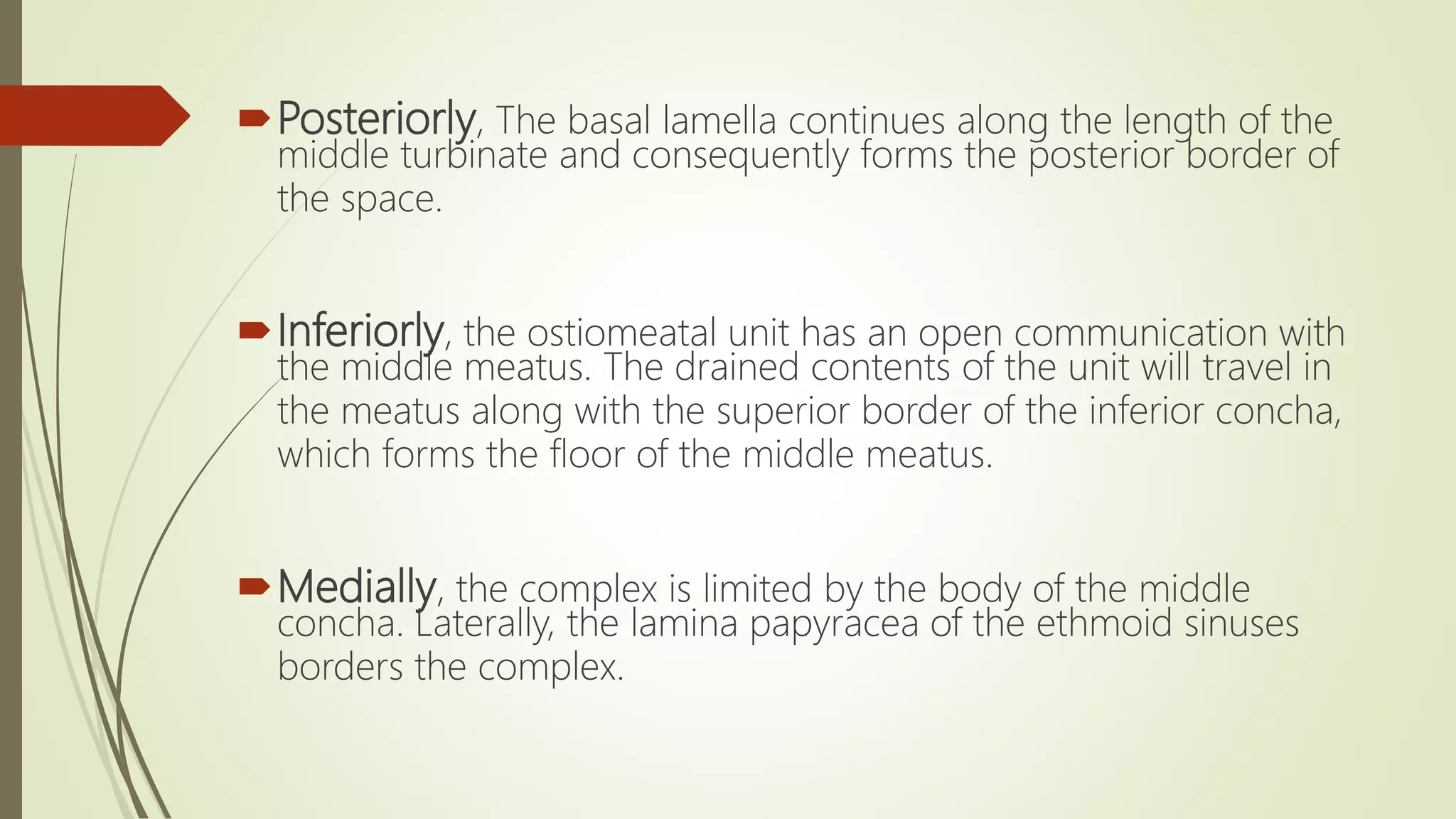 Surgical anatomy of osteomeatal complex | PPTX
