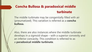 Surgical anatomy of osteomeatal complex | PPTX