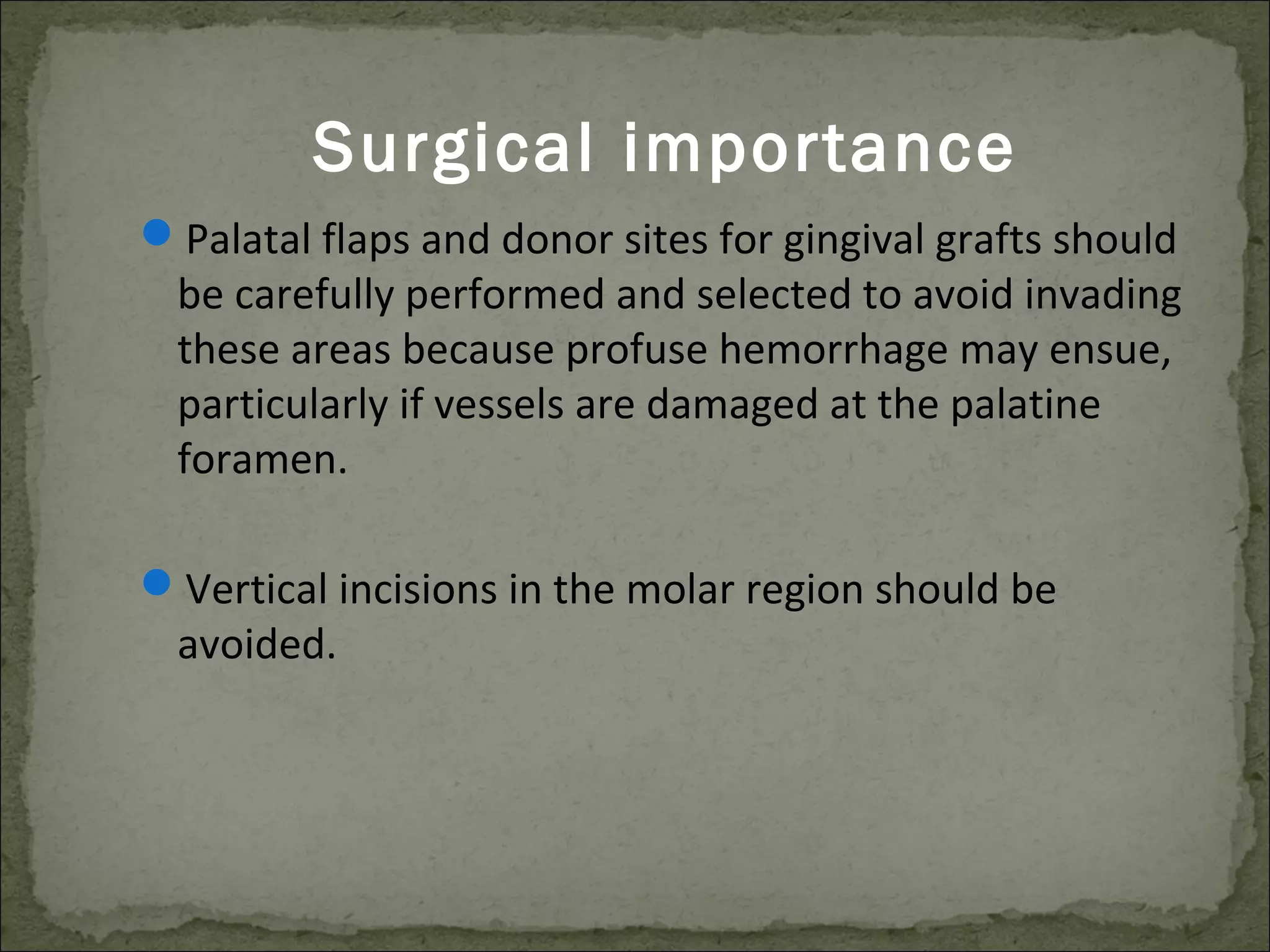 Surgical anatomy of periodontium and related structures | PPT