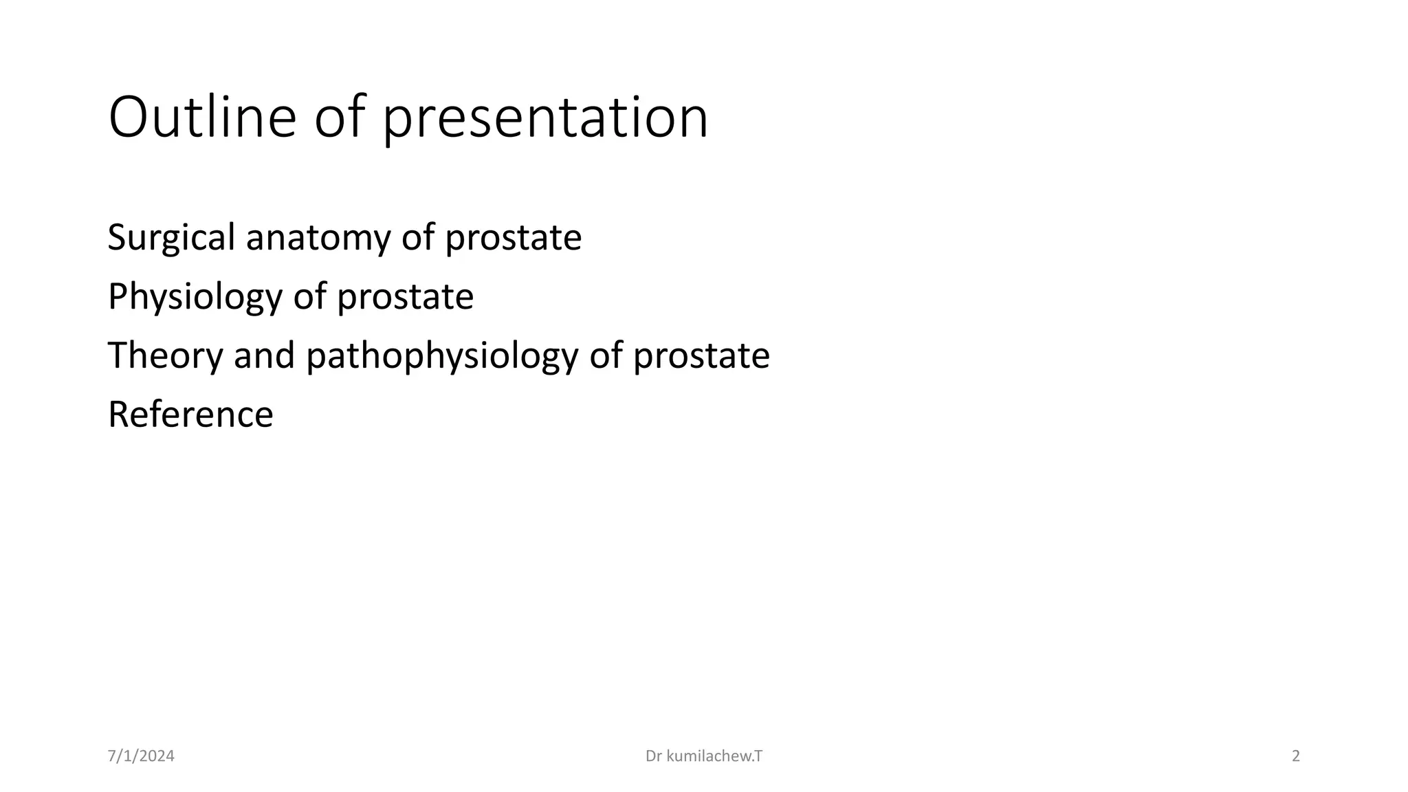 Surgical anatomy of prostate and BPH Pathophysiology.pptx