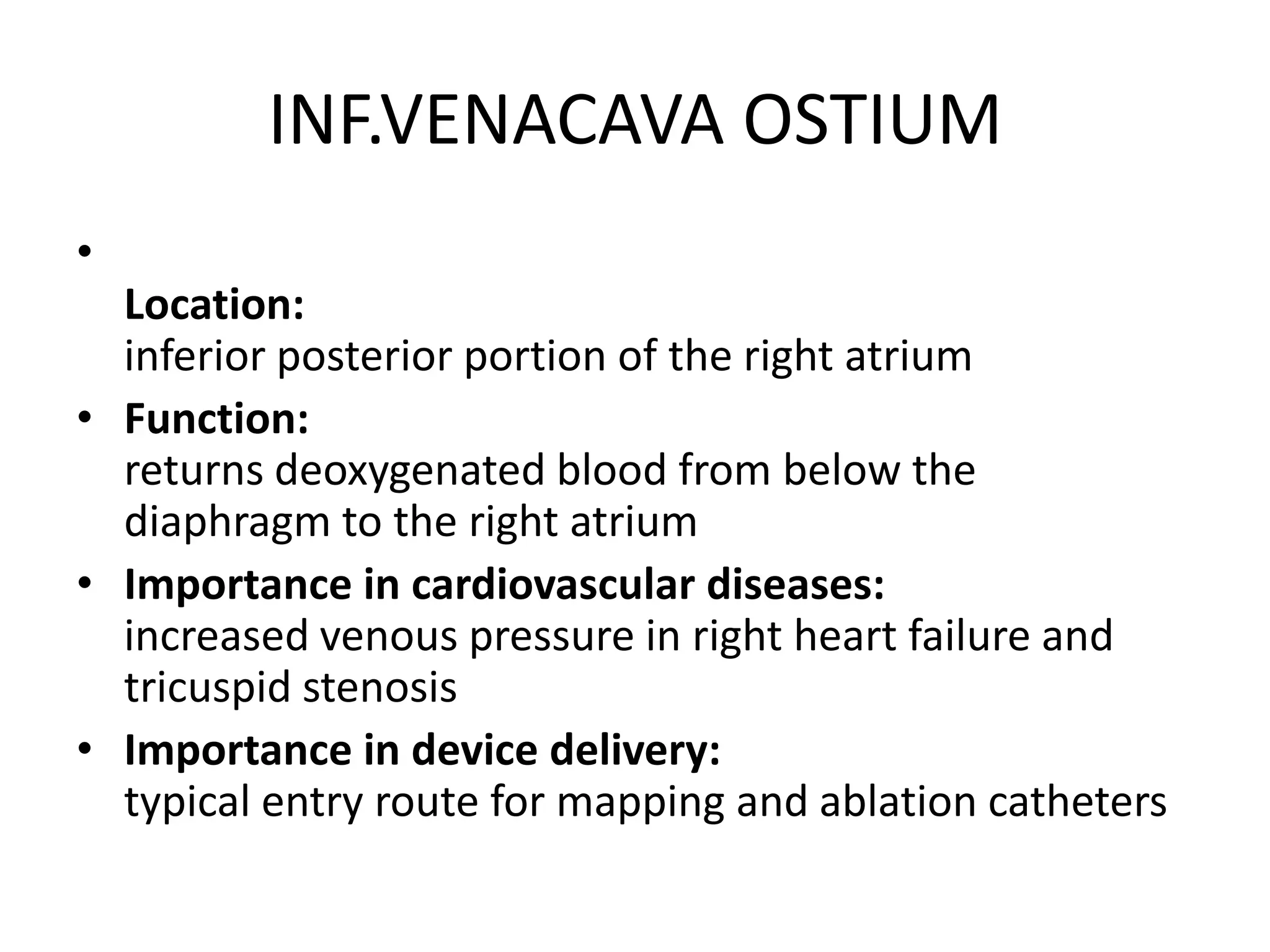 Surgical anatomy of right atrium | PPTX