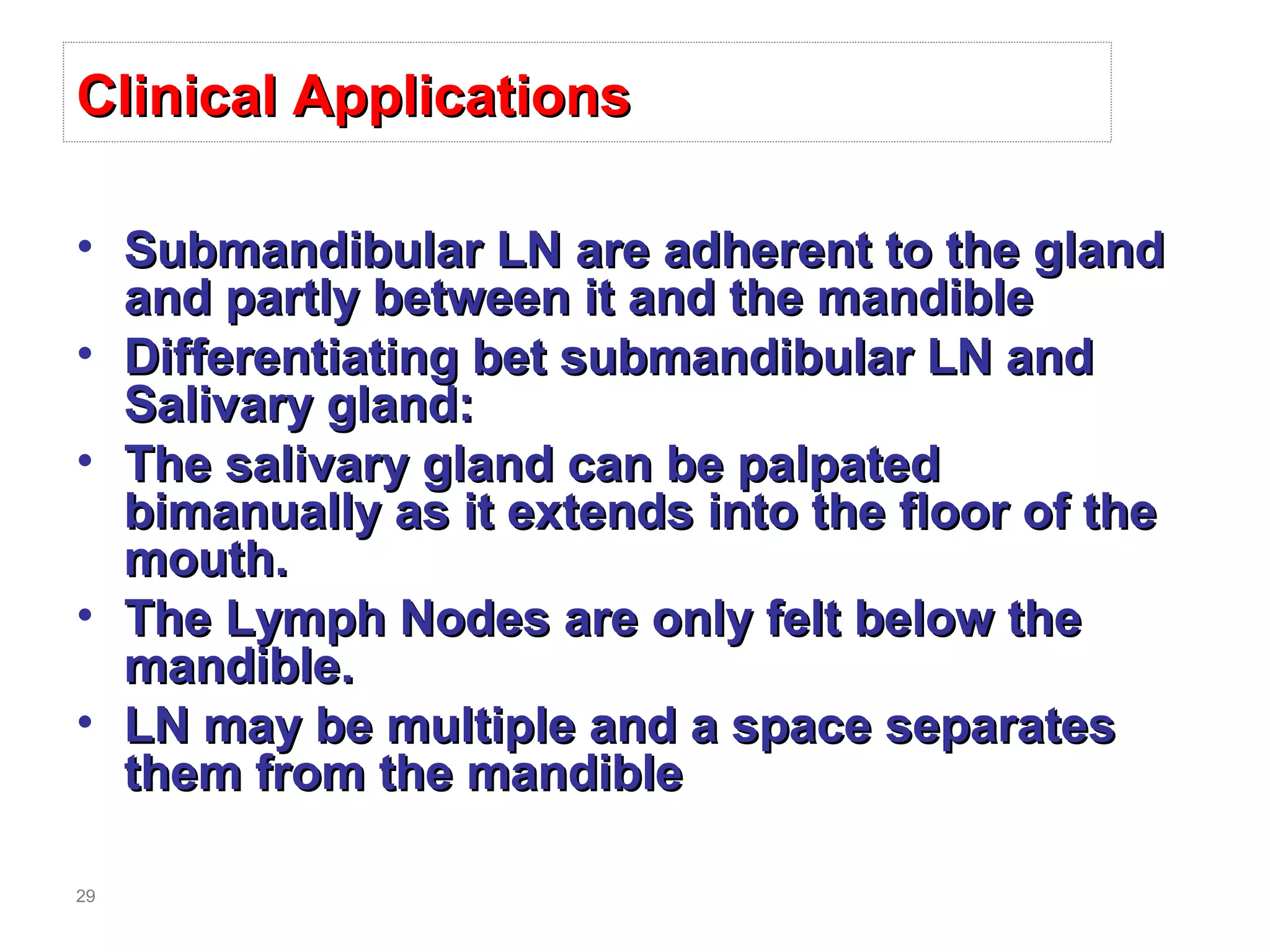 Surgical anatomy of salivary glands | PPT