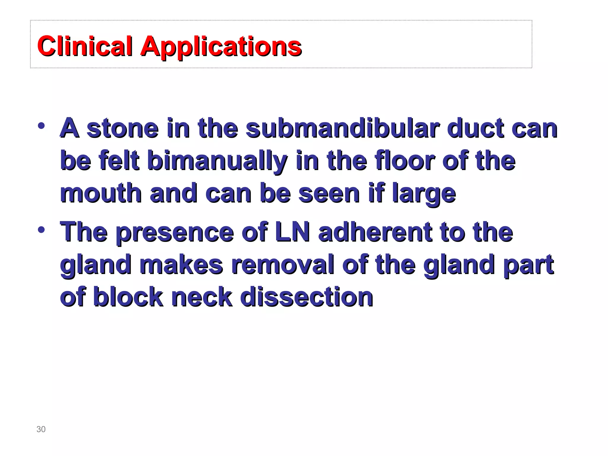 Surgical anatomy of salivary glands | PPT