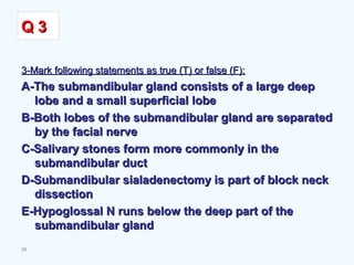 Surgical anatomy of salivary glands | PPT