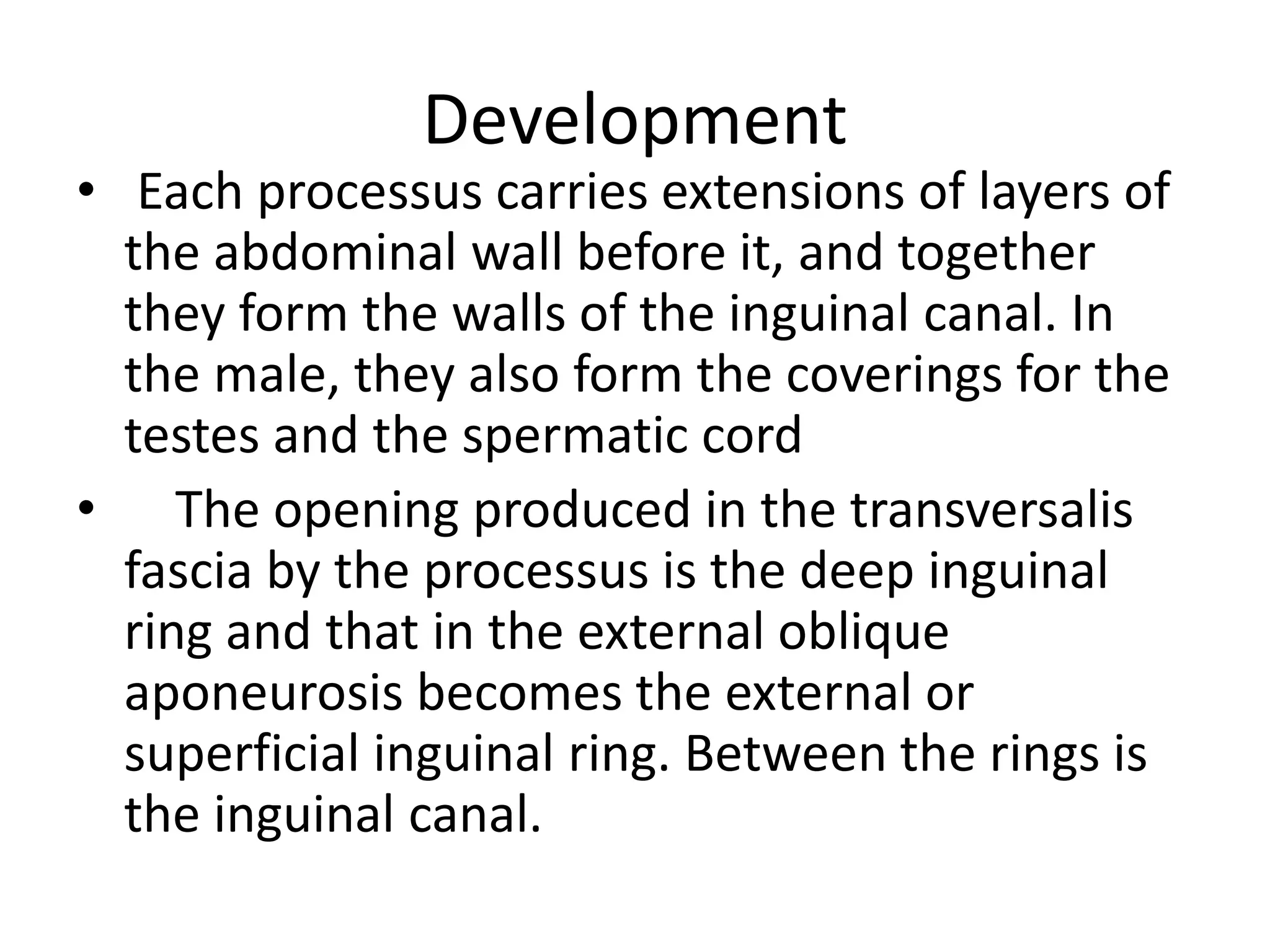 Surgical anatomy of the inguinal canal | PPTX