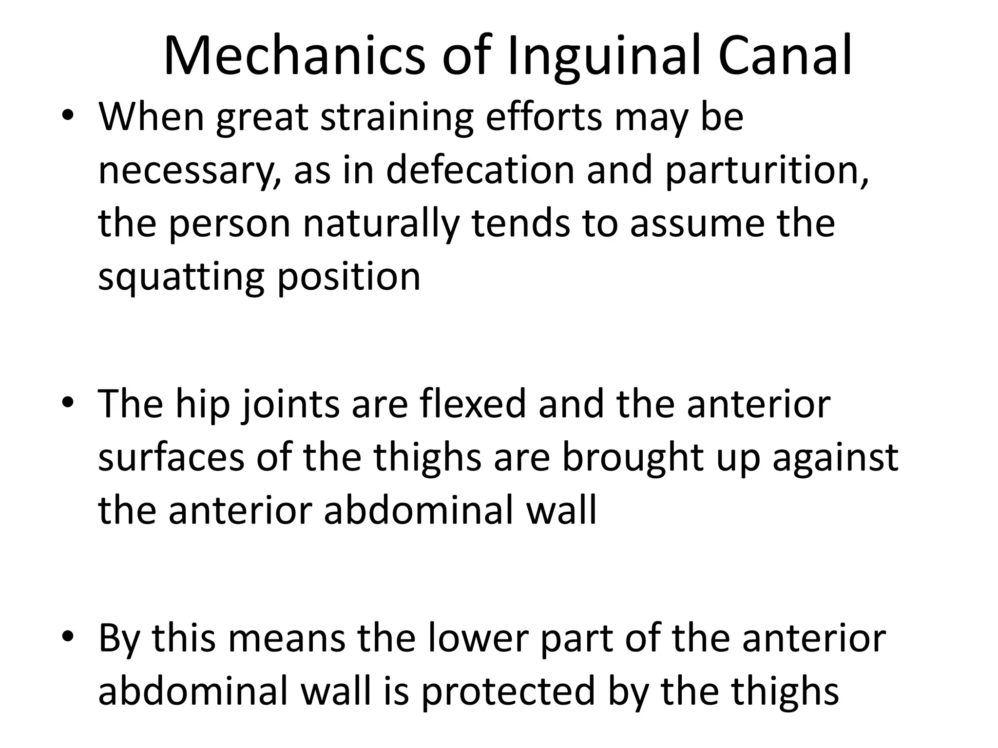 Surgical anatomy of the inguinal canal | PPTX