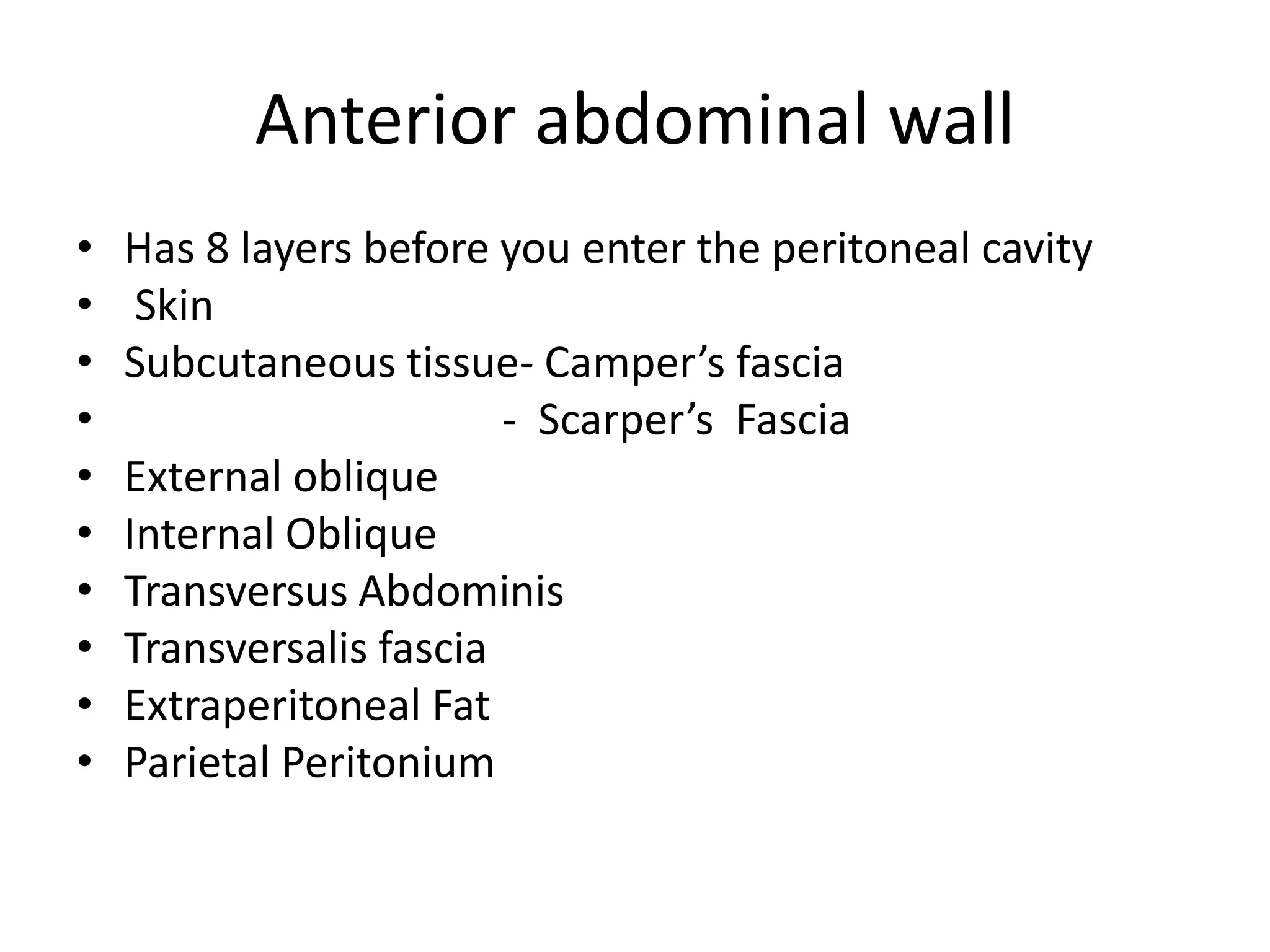 Surgical anatomy of the inguinal canal | PPTX