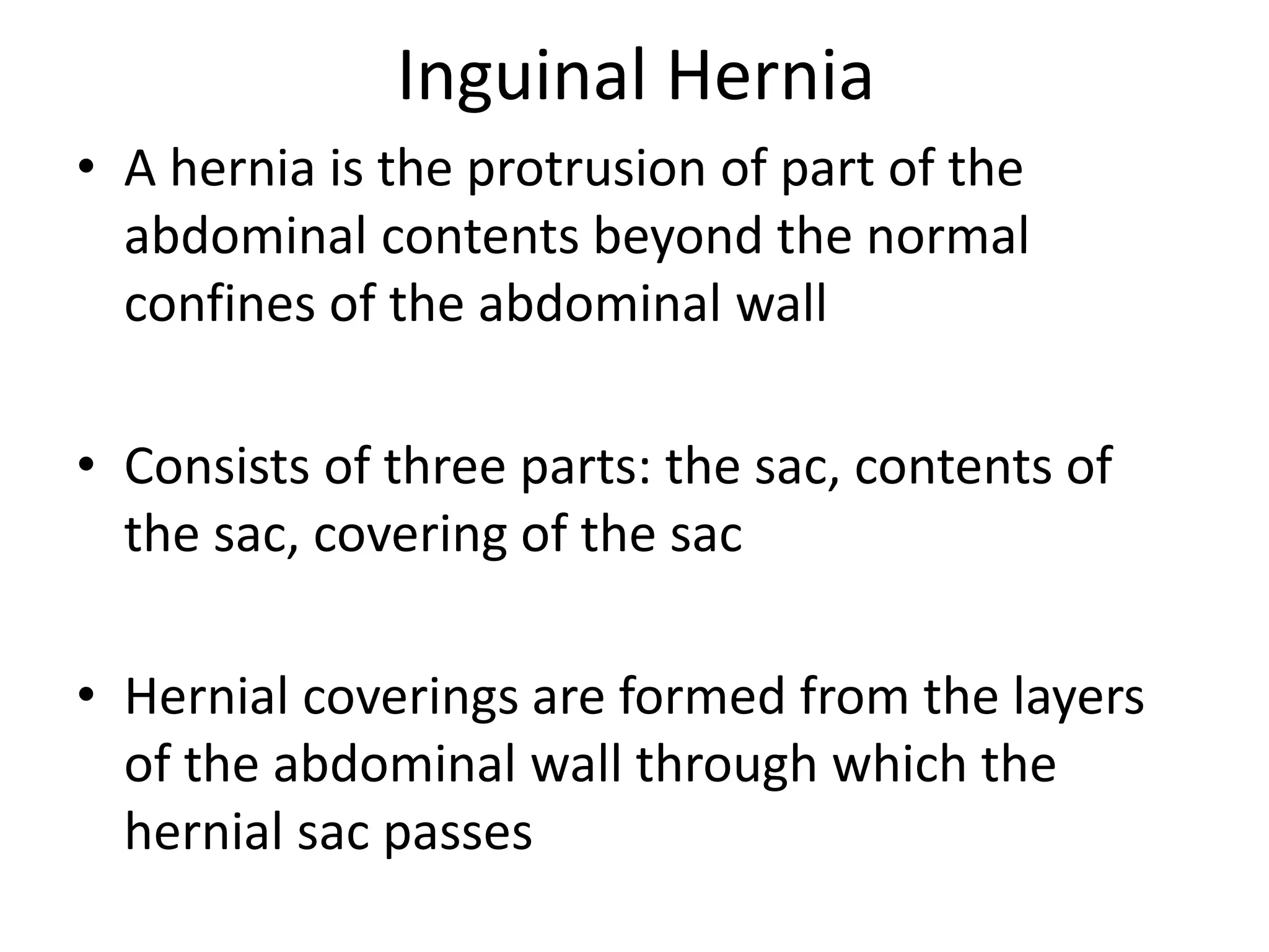 Surgical anatomy of the inguinal canal | PPTX