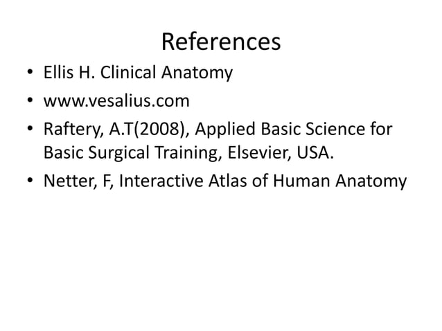 Surgical anatomy of the inguinal canal | PPTX