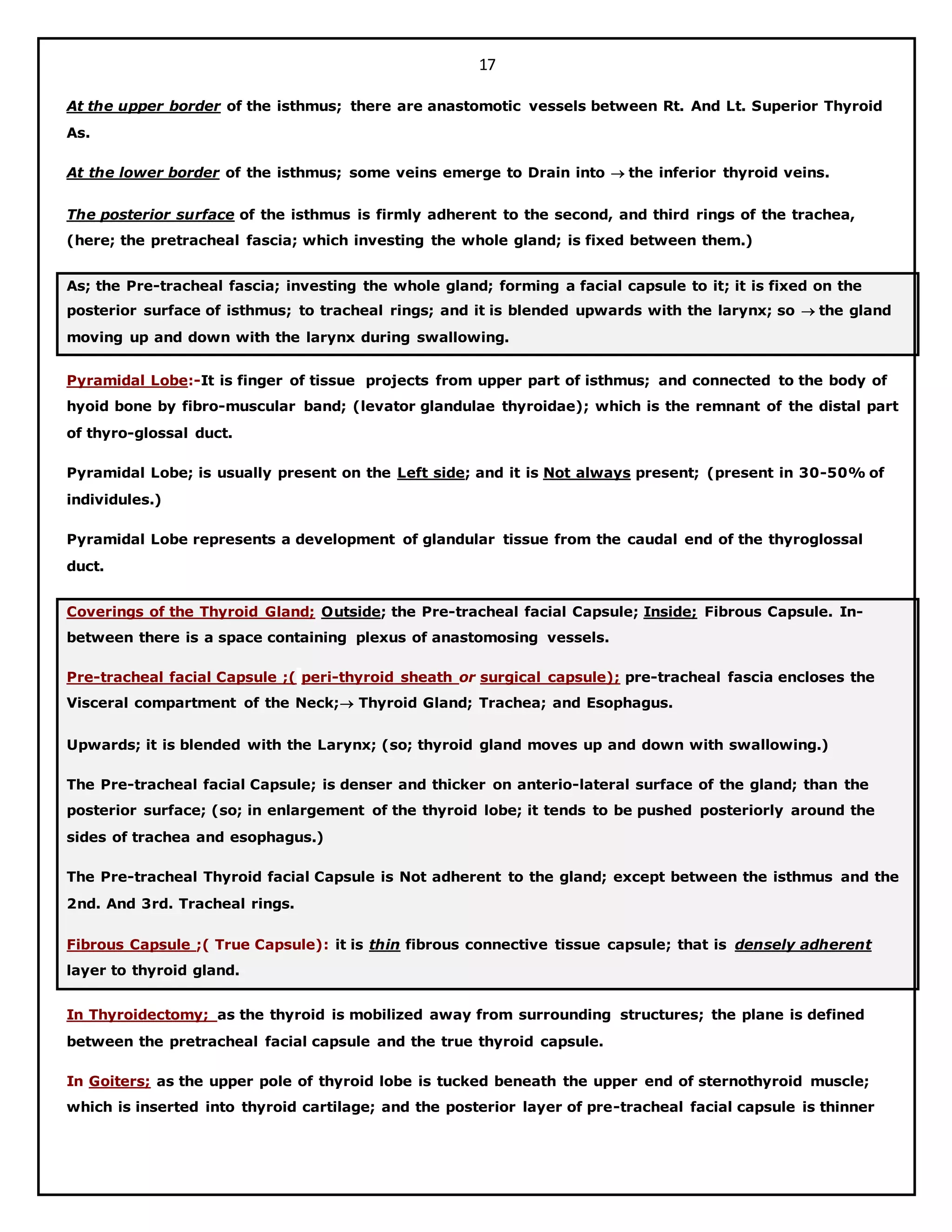 Surgical anatomy of thyroid and para thyroid glands. hazem el-folldocx ...