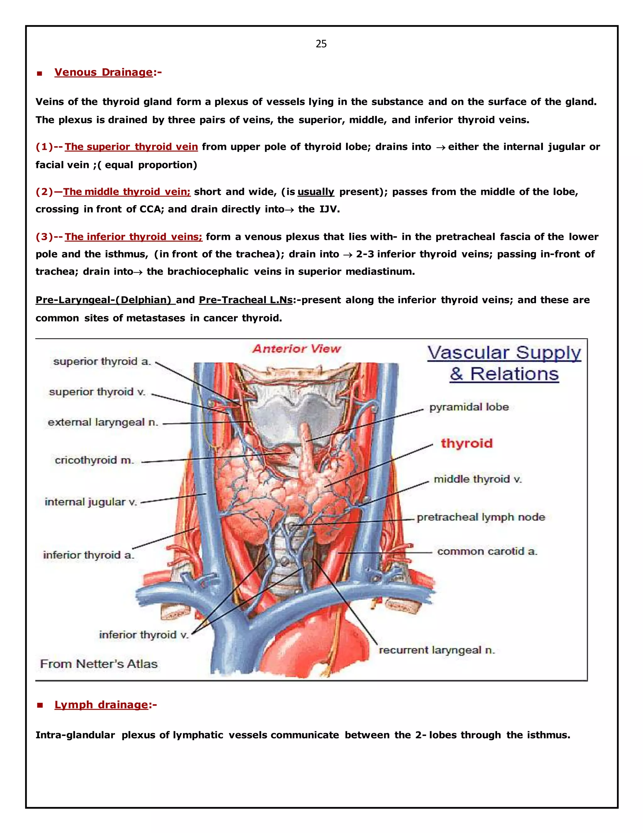 Surgical anatomy of thyroid and parathyroid glands. hazem el folldocx ...