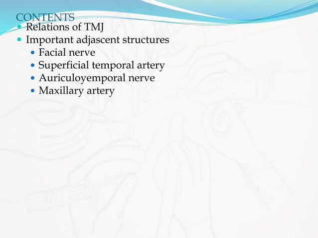 Surgical anatomy of tmj & its approaches | PPT | Bone and Joint ...