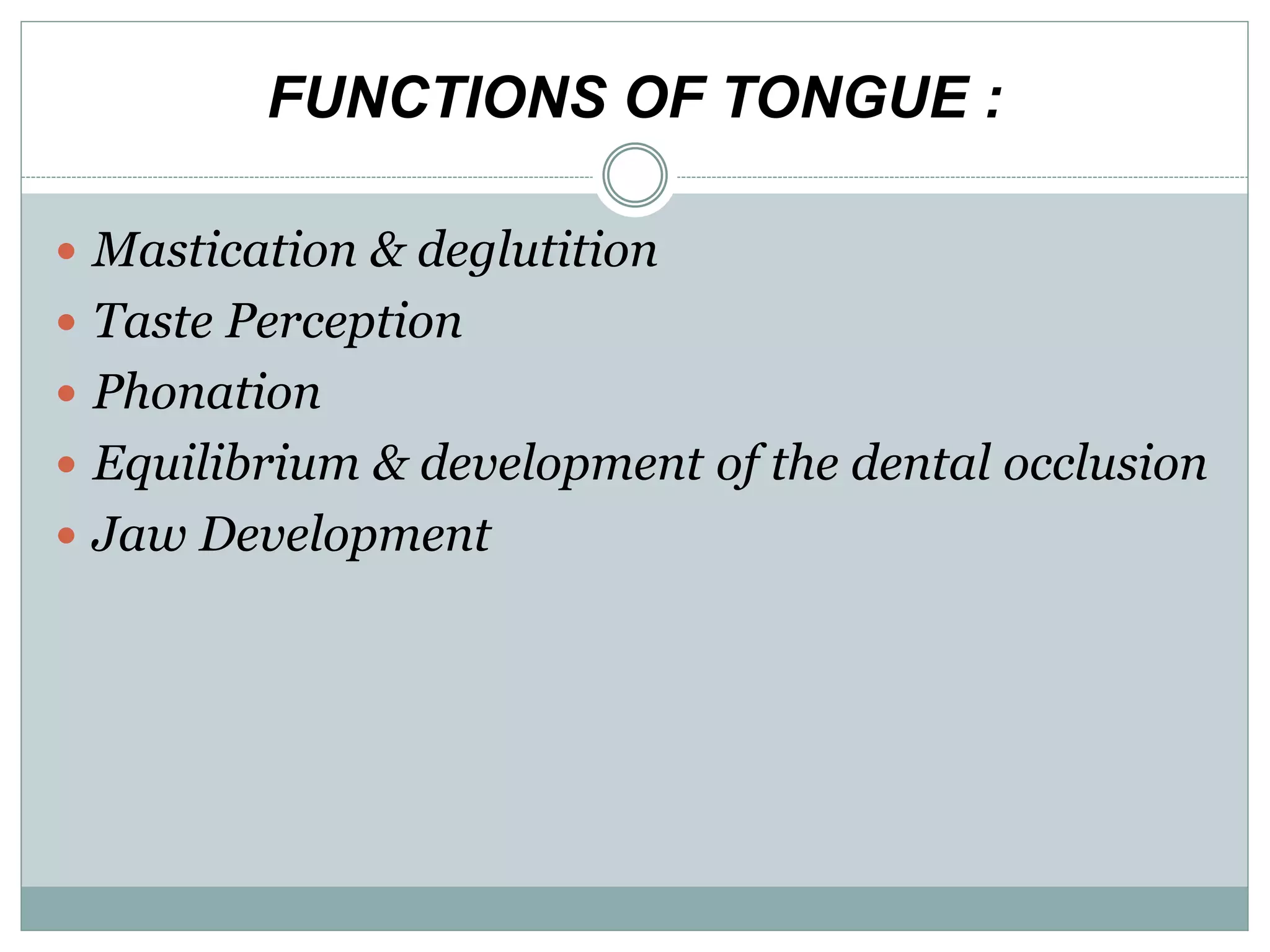 Surgical anatomy of tongue | PPTX