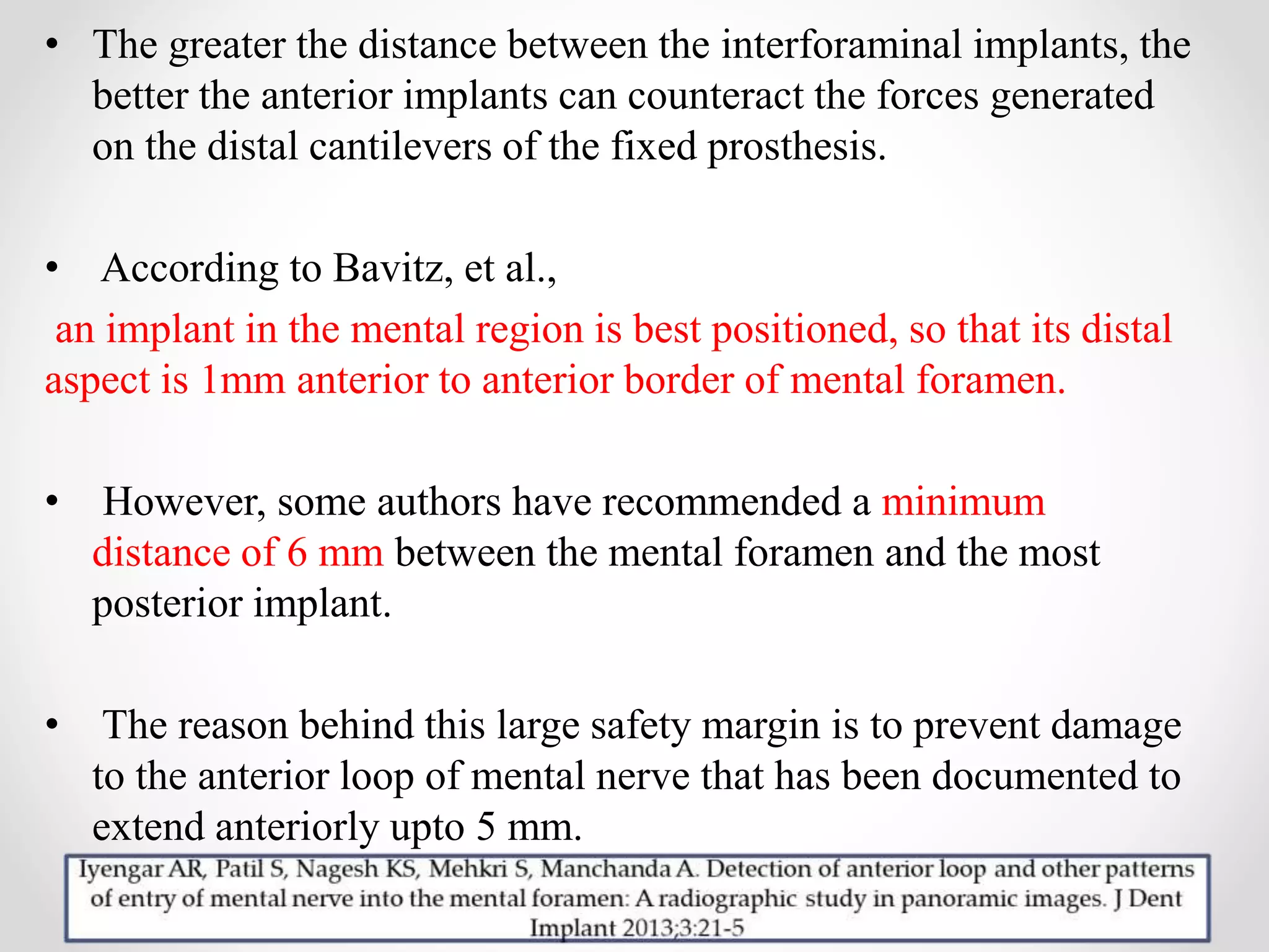 IMPORTANT ANATOMICAL CONSIDERATIONS IN PERIODONTAL SURGERY AND IMPLANTS ...