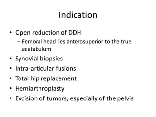 Surgical approach around hip and knee | PPTX