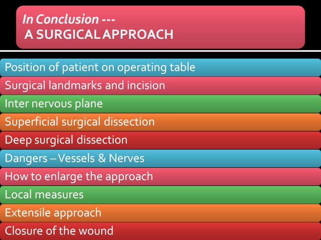 Surgical approaches in orthopaedics- General principles | PPT ...