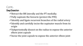 Surgical Approaches to the Elbow & Forearm.pptx