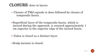 Surgical approaches to tmj | PPTX
