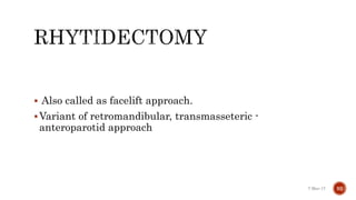 Surgical approaches to tmj | PPTX