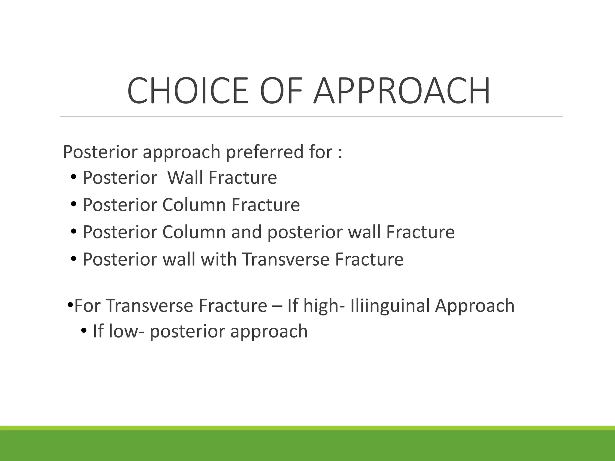 Surgical Approaches to Acetabulum and Pelvis | PPTX