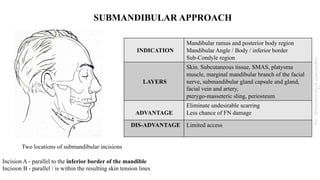 Surgical Approaches to the Mandible and Condyle | PDF