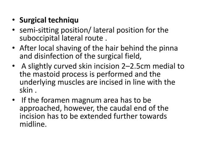 Surgical approaches to skull base | PPTX | Death, Injury, or Military ...