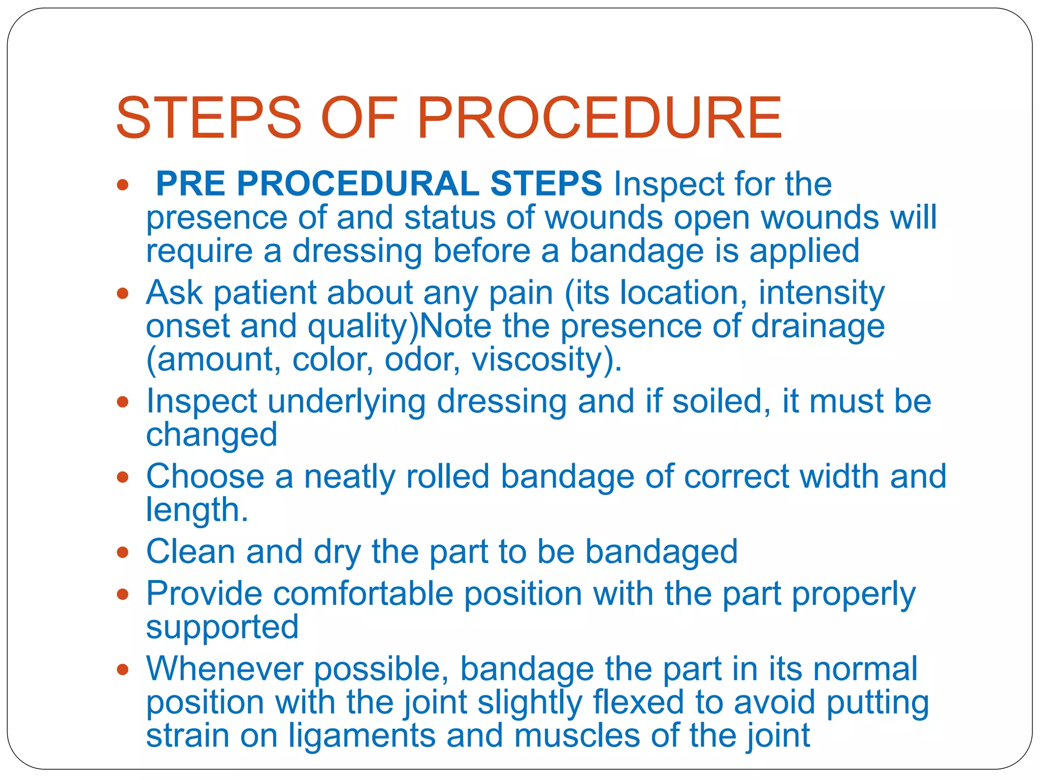 Surgical asepsis and bandaging | PPT | Free Download