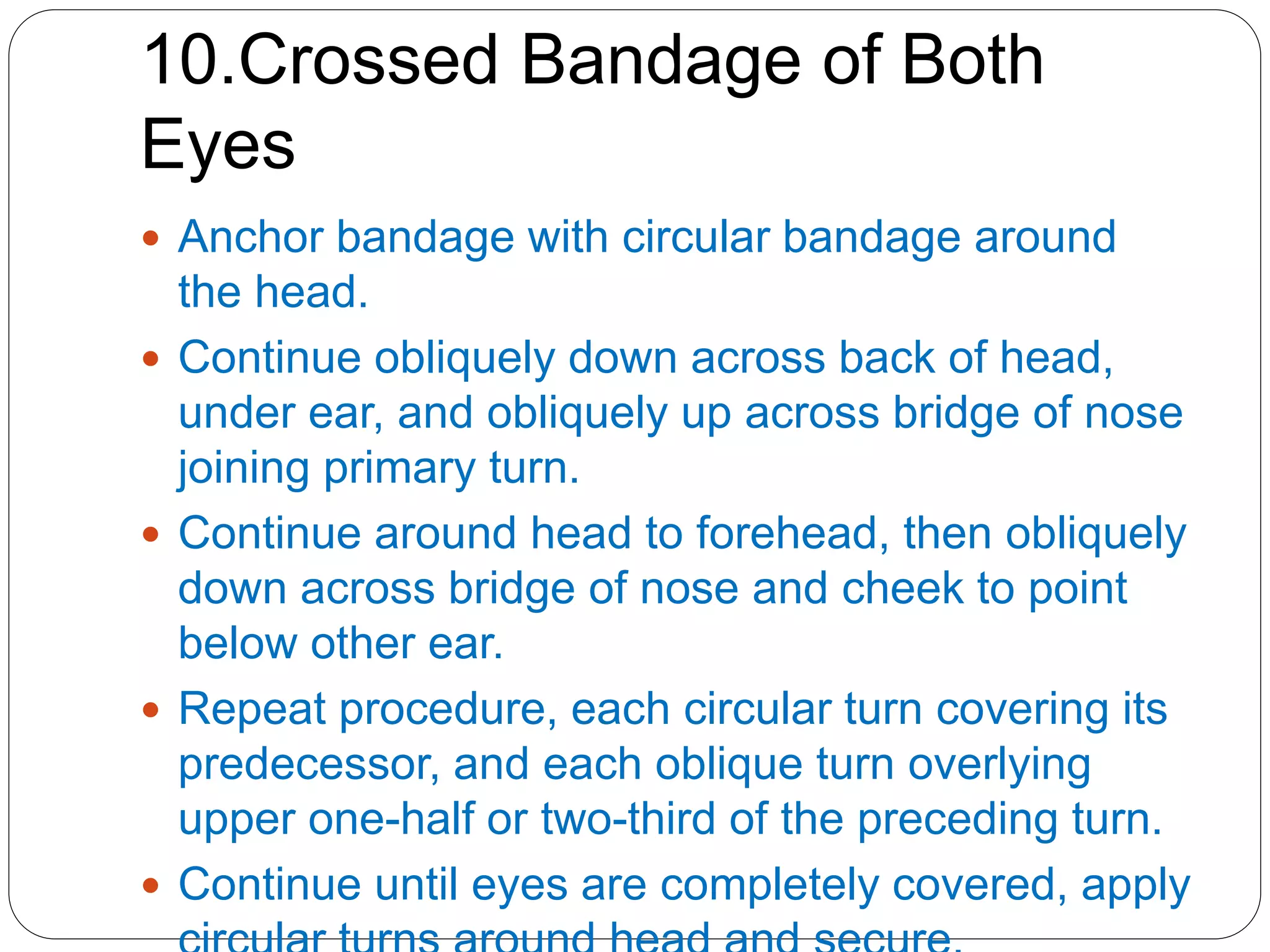 Surgical asepsis and bandaging | PPTX