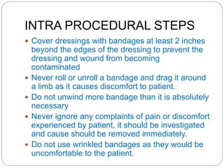 Surgical asepsis and bandaging | PPTX