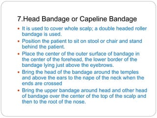 Surgical asepsis and bandaging | PPTX