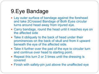 Surgical asepsis and bandaging | PPTX