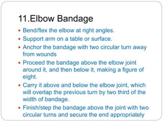 Surgical asepsis and bandaging | PPTX