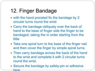 Surgical asepsis and bandaging | PPTX