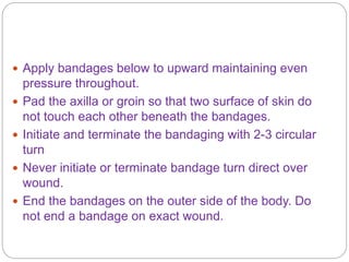 Surgical asepsis and bandaging | PPTX