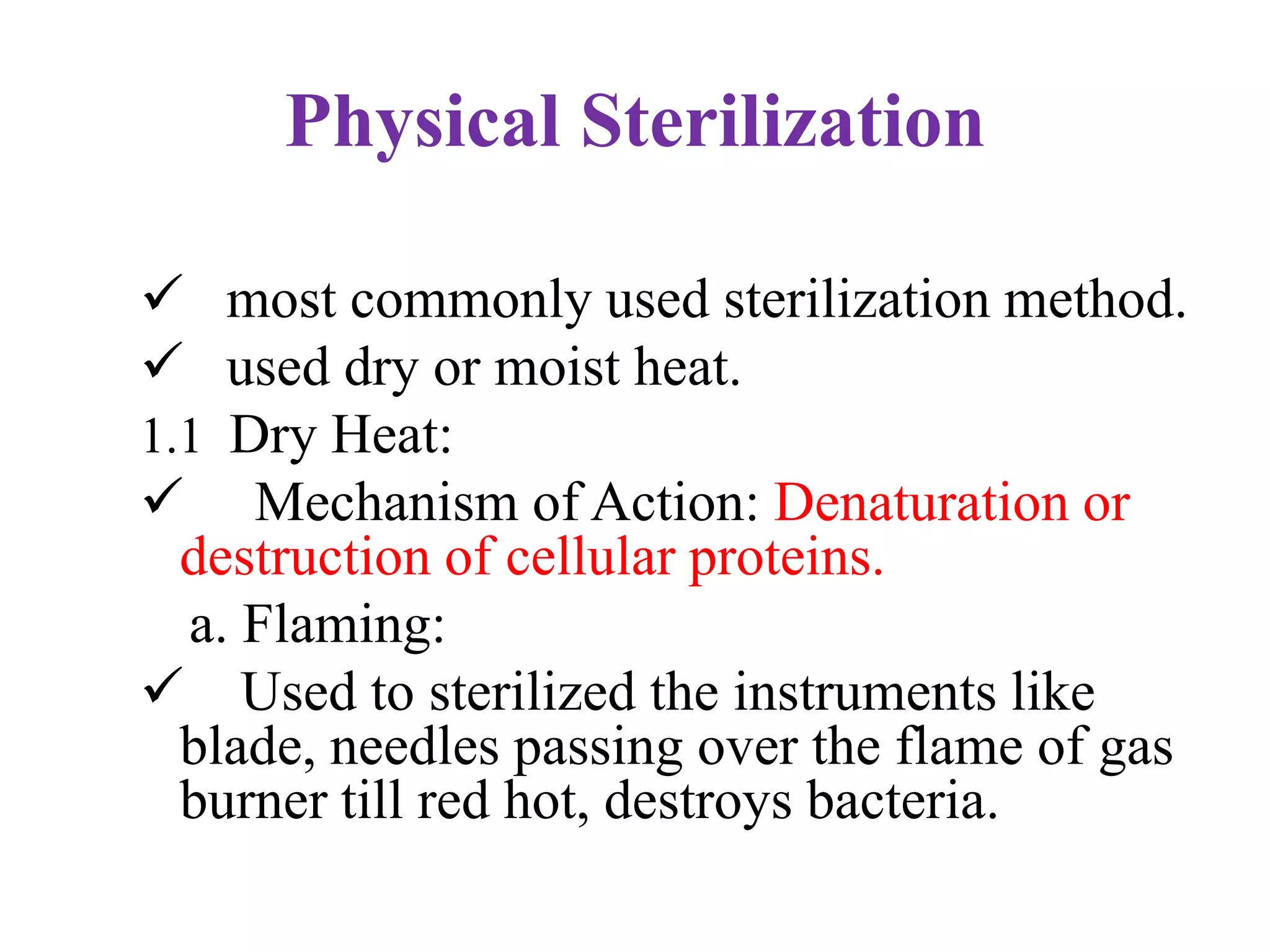 Surgical asepsis, sterilization and disinfection | PPTX