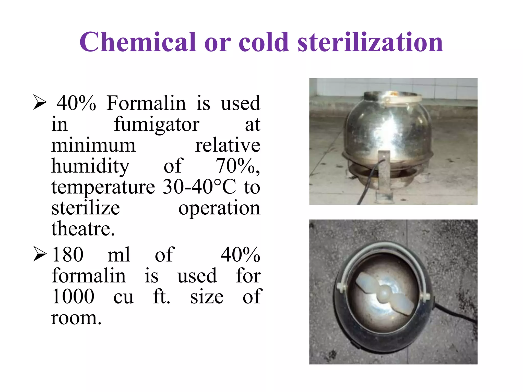 Surgical asepsis, sterilization and disinfection | PPTX