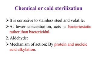 Surgical asepsis, sterilization and disinfection | PPTX