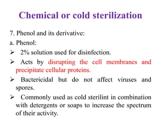 Surgical asepsis, sterilization and disinfection | PPTX