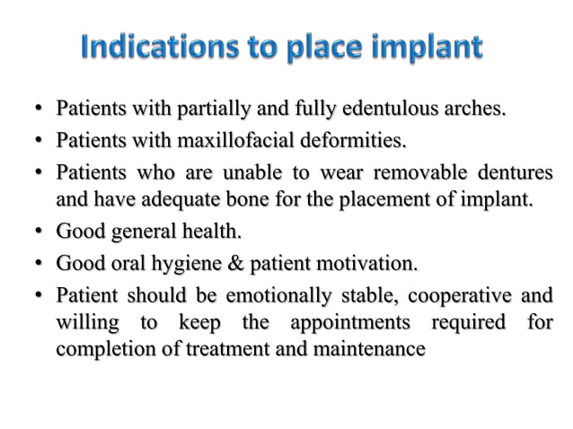 Surgical aspect of Dental Implants.pptx | Oral care | Personal Care