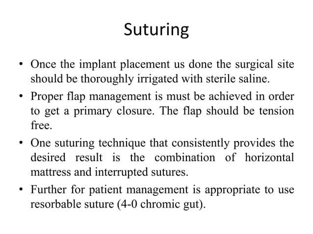 Surgical aspect of Dental Implants.pptx | Oral care | Personal Care