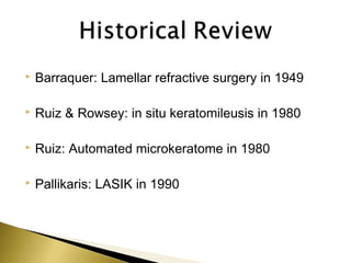 Surgical Aspect of Lasik | PPT
