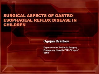 Surgical aspects in GERD in children.ppt