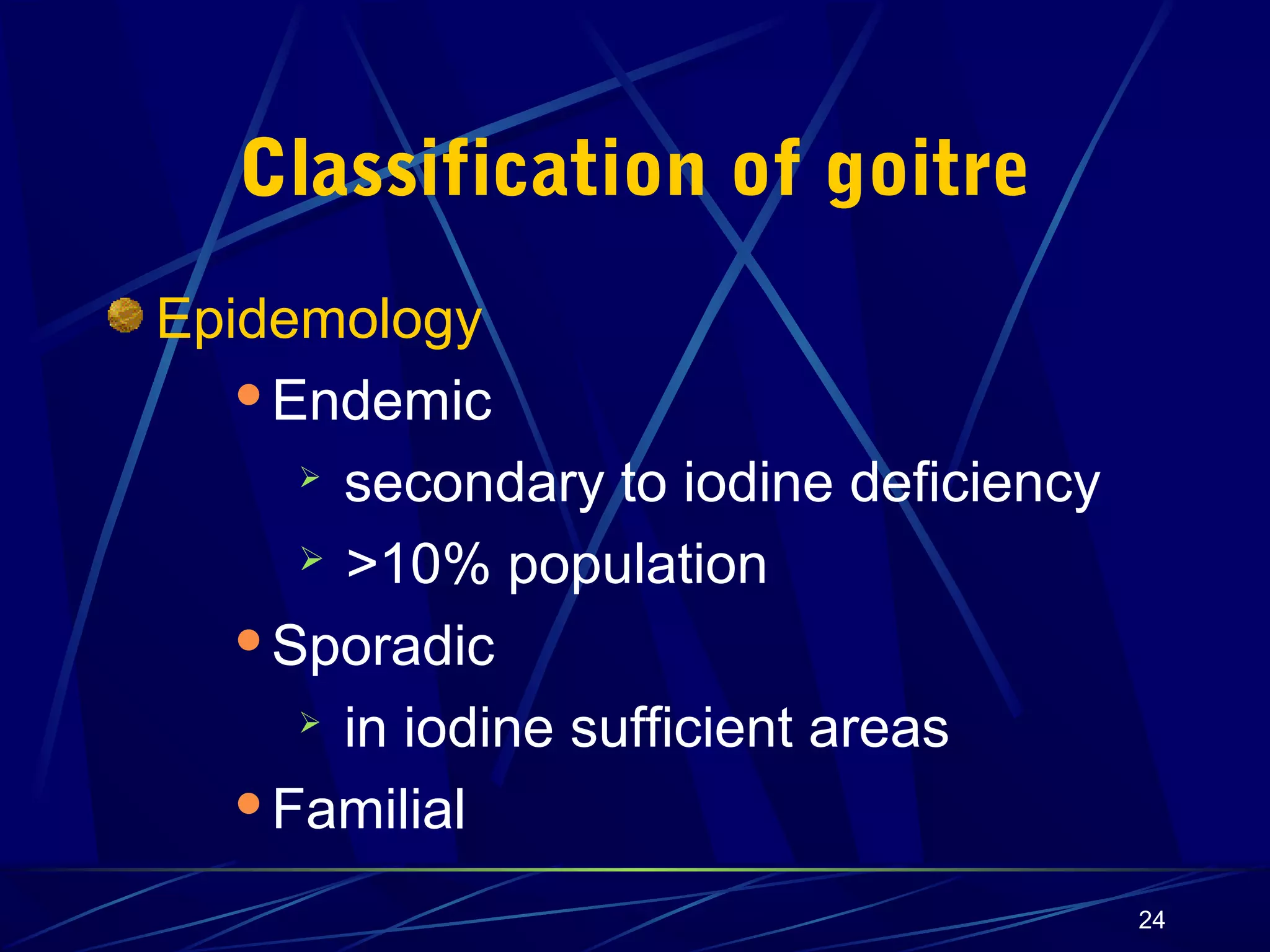 Surgical aspects of goitre | PPT