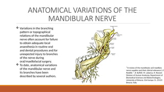 SURGICAL ASPECTS OF MANDIBULAR AND MAXILLARY NERVE.pptx