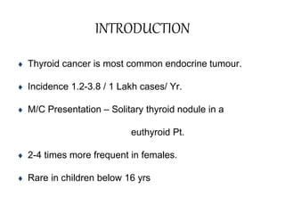 Surgical Aspects of Thyroid Tumours.pptx | Thyroid Disorders | Endocrine and Metabolic Diseases