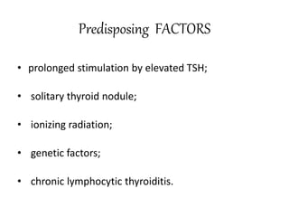 Surgical Aspects of Thyroid Tumours.pptx | Thyroid Disorders | Endocrine and Metabolic Diseases