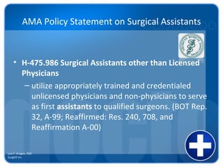 Surgical assistant overview | PPS