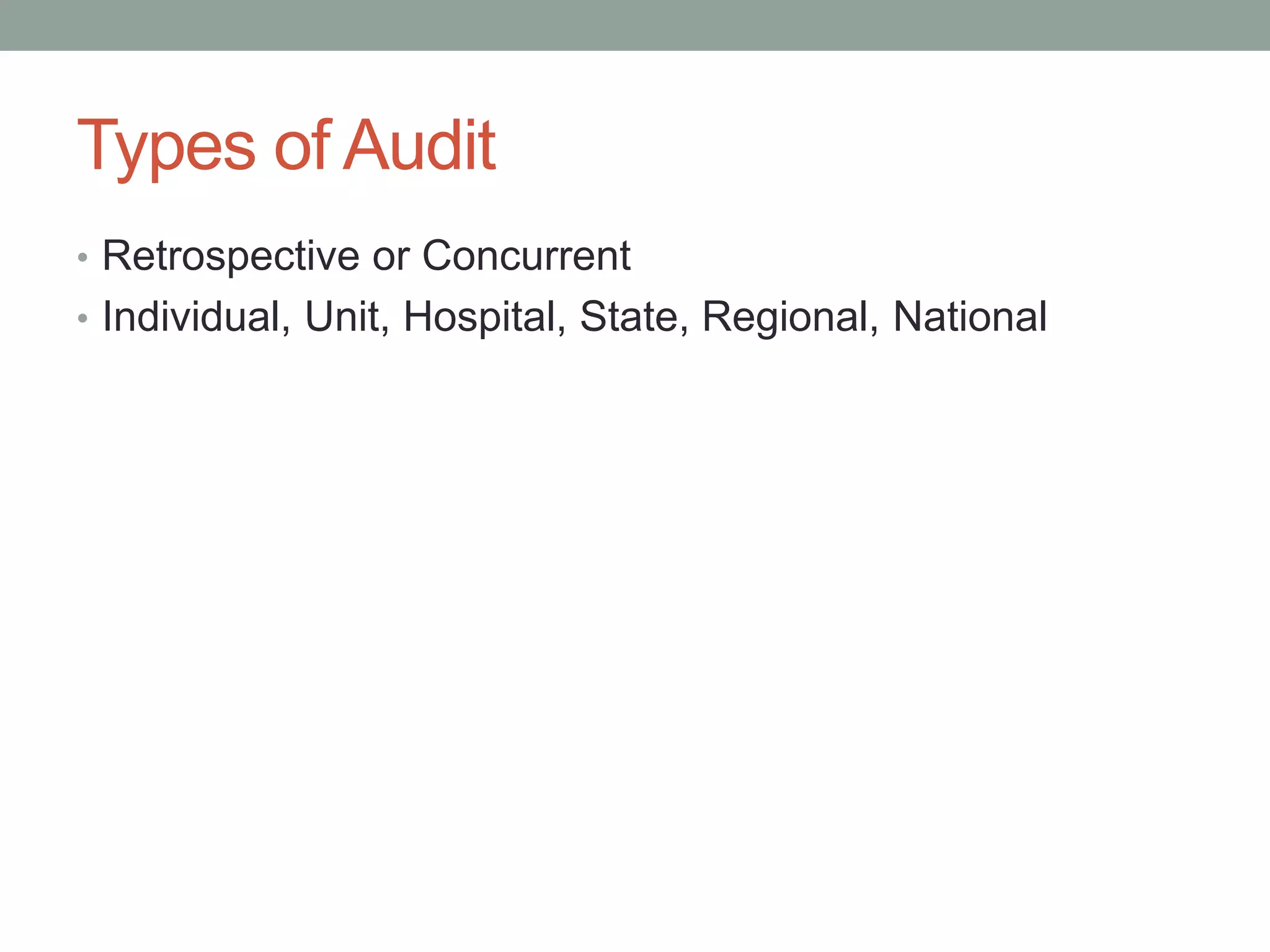 Surgical Audit | PPTX